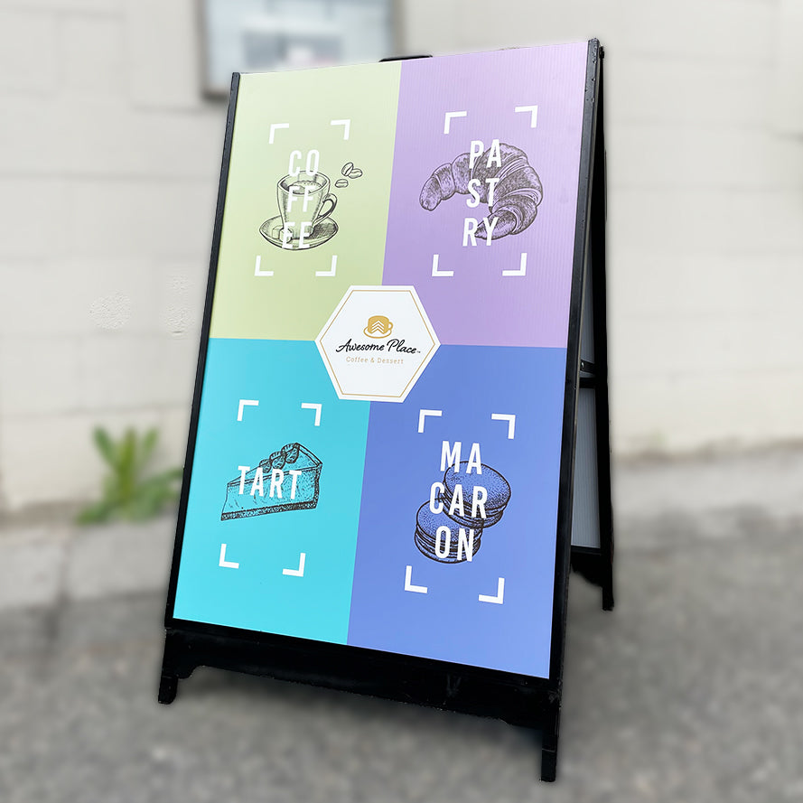 a frame poster board